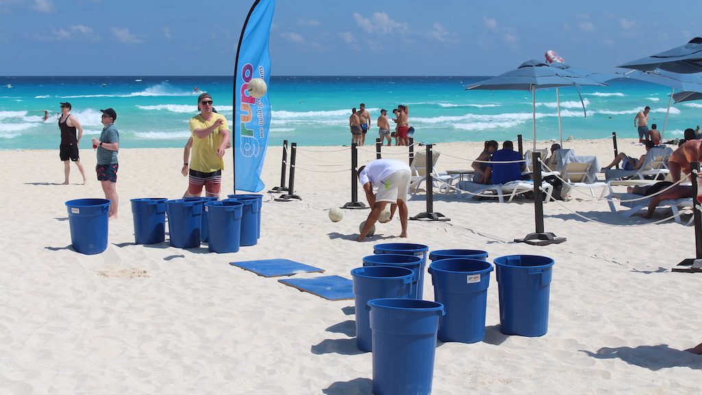 Team Building Beach Olympics Challenge in Mexico